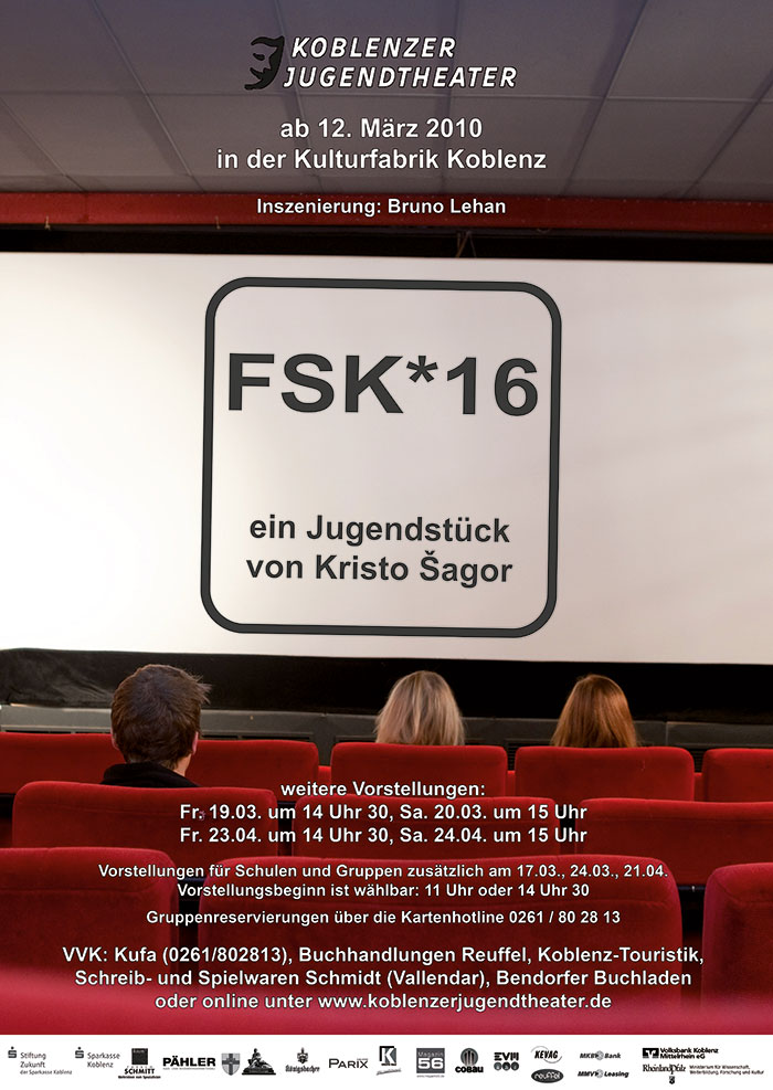 FSK*16 - SCHAUSPIEL - Koblenzer Jugendtheater